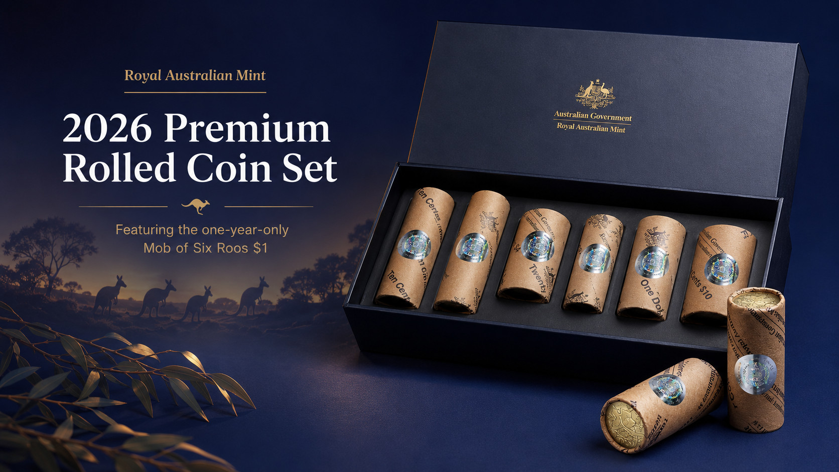 Royal Australian Mint Bundles the One Year Only Mob of Six Roos Into ...