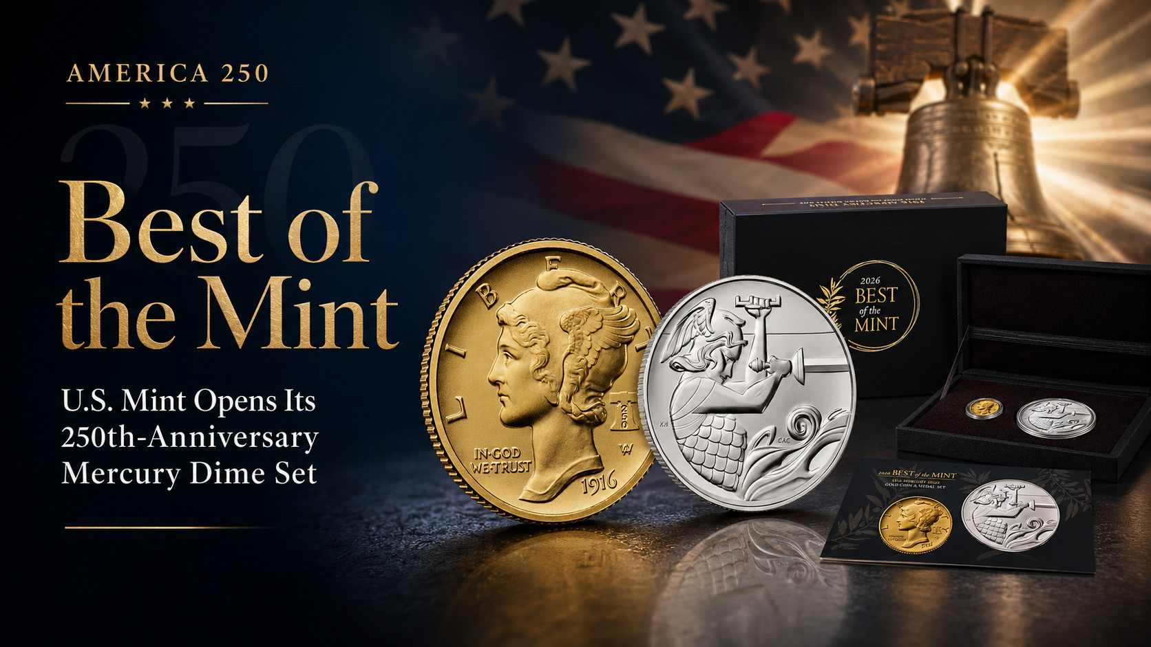 U.S. Mint Opens Its 250th-Anniversary “Best of the Mint” Series With a ...
