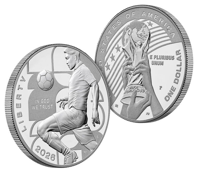 U.S. Mint Launches FIFA World Cup 2026 Commemorative Coins, Reviving a ...
